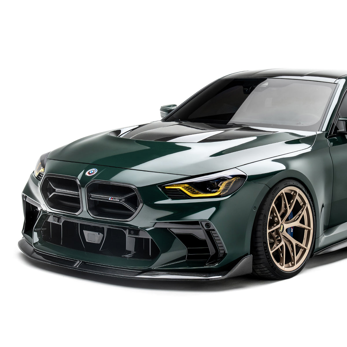 BMW G87 M2 Carbon Fiber Front Lip (ADRO Bumper) V2 – ADRO US