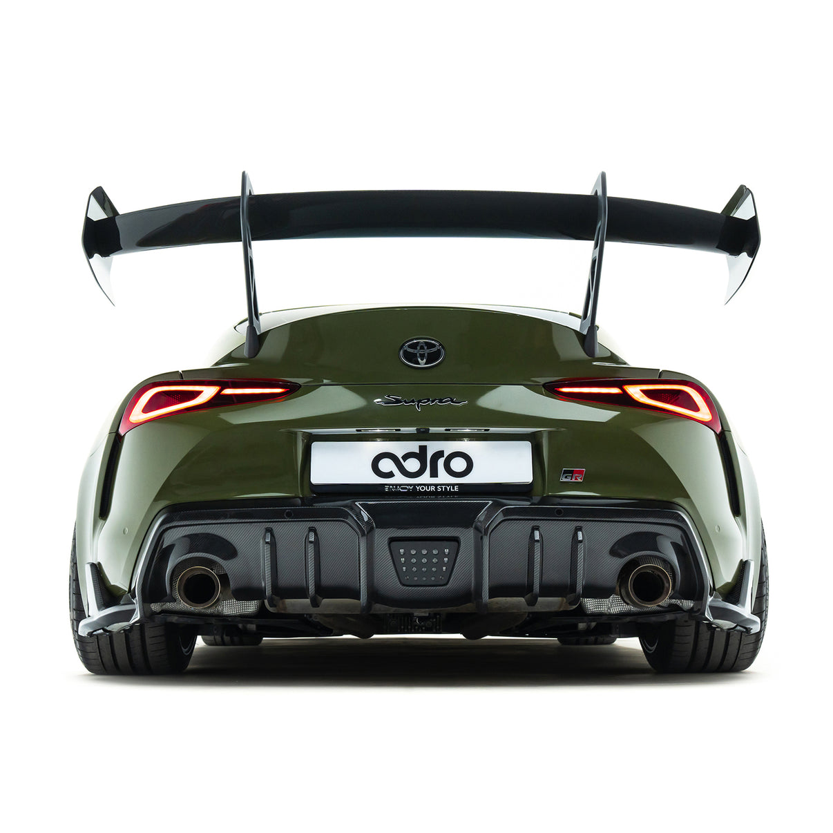 GR Supra AT-P1 Prepreg Carbon Fiber Reverse Swan Neck Wing – ADRO US